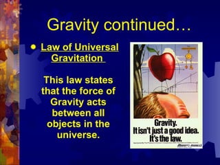 Gravity and laws of motion power point2 | PPT