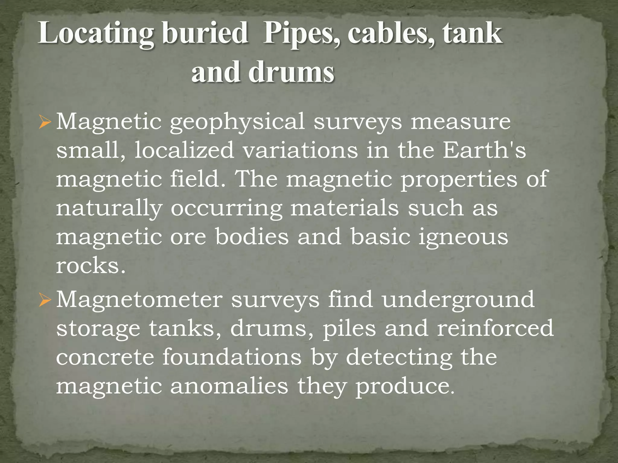 Gravity and magmetic method | PPTX