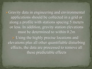 Gravity and magmetic method | PPTX