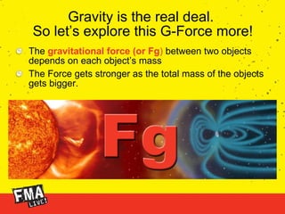 Gravity and motion class activity | PPT | Physics | Science
