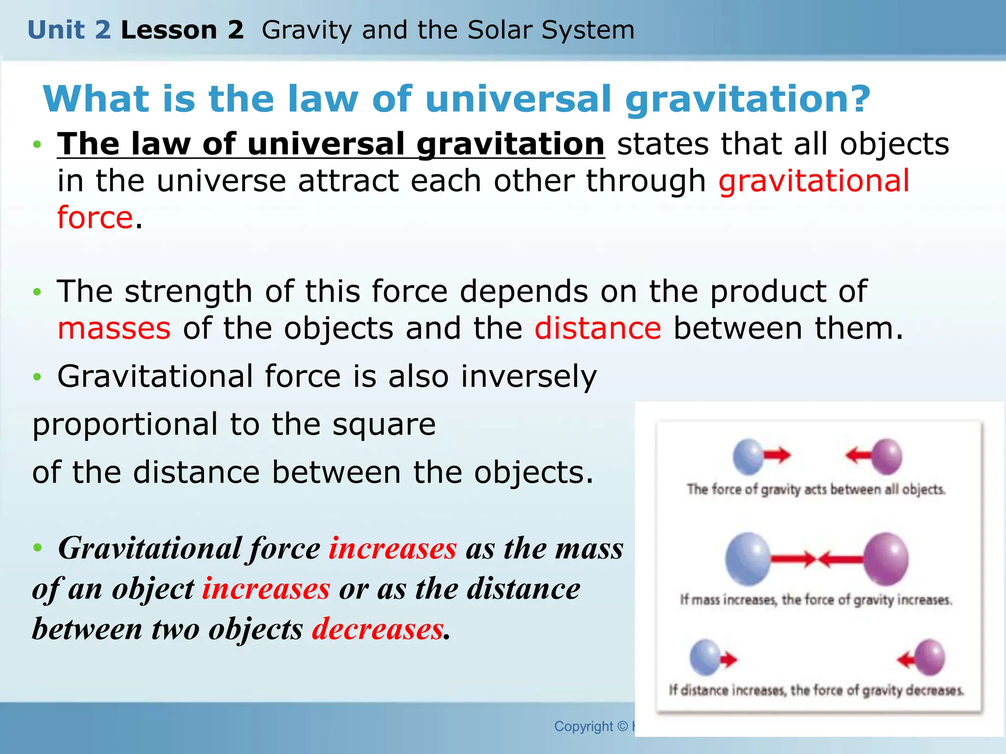 grade 6 Gravity and the solar system.ppt grade 6 | PPT