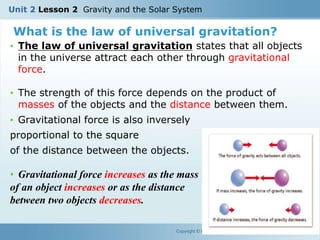 grade 6 Gravity and the solar system.ppt grade 6 | PPT