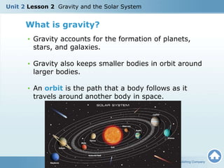 grade 6 Gravity and the solar system.ppt grade 6 | PPT