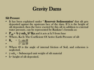 Gravity dam | PPTX