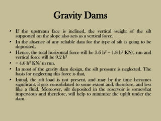 Gravity dam | PPTX