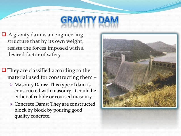 Gravity dam