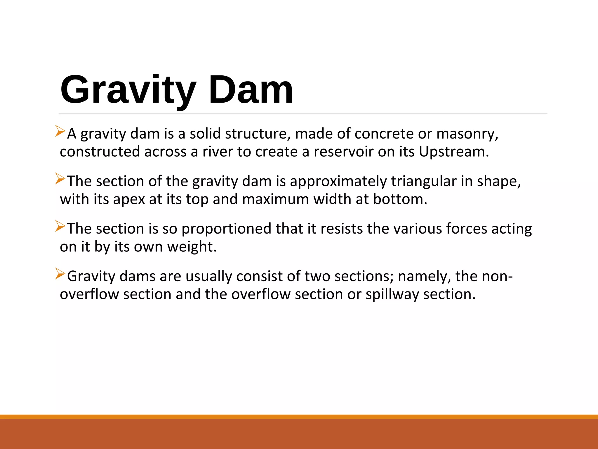 Gravity dam | PPT