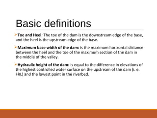 Gravity dam | PPT | Free Download