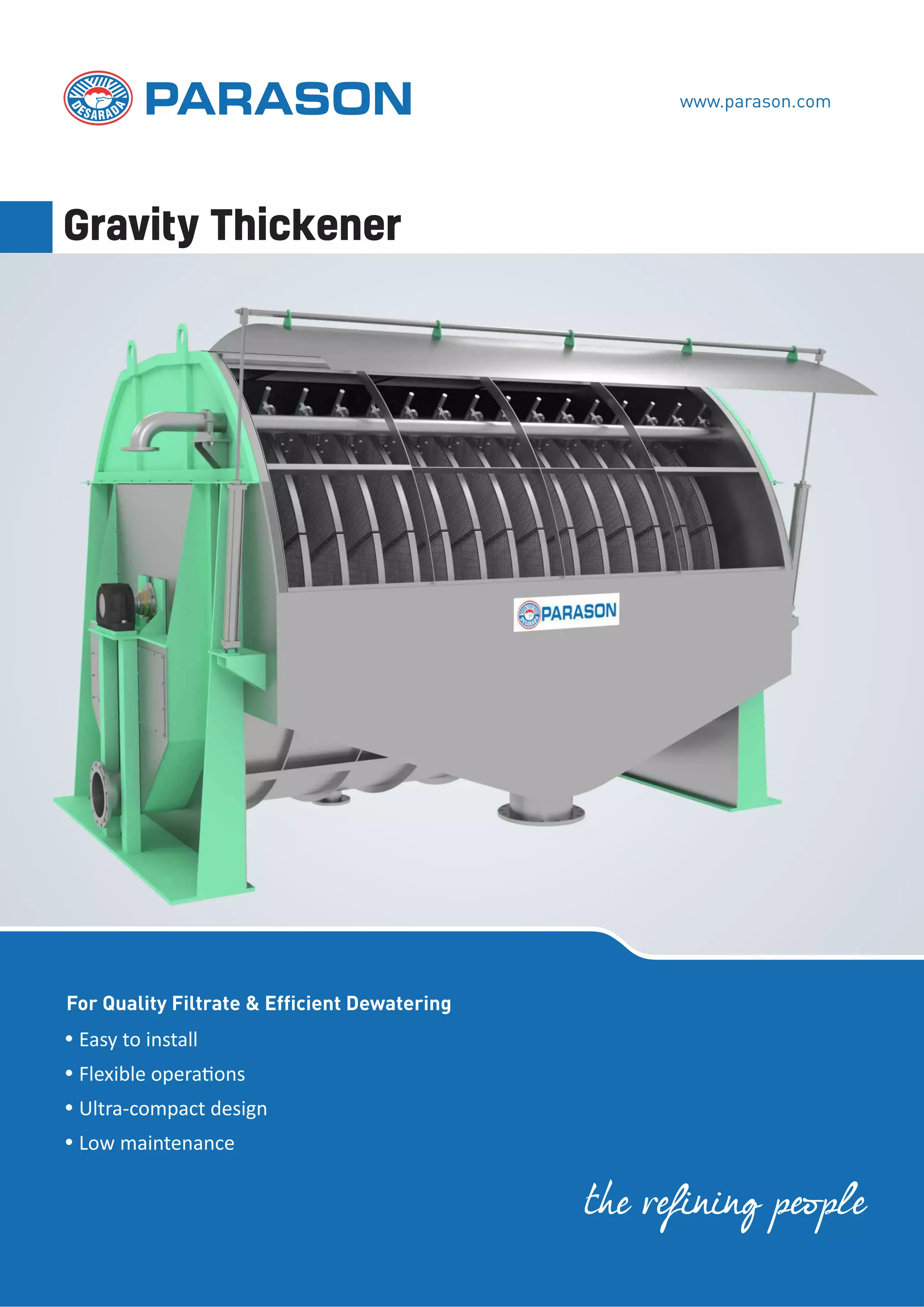 Gravity Disc Thickener for Pulp & Paper Machine | PDF
