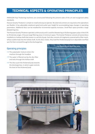 Gravity Disc Thickener for Pulp & Paper Machine | PDF