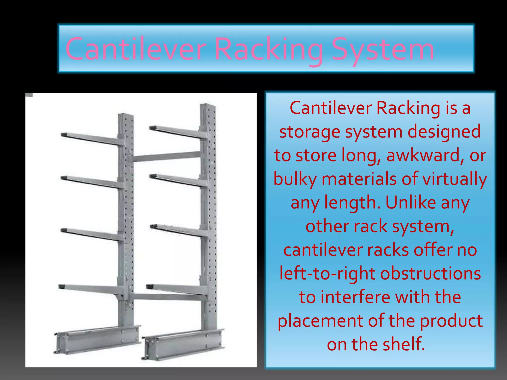 Gravity Flow Rack in Warehouse | PPTX