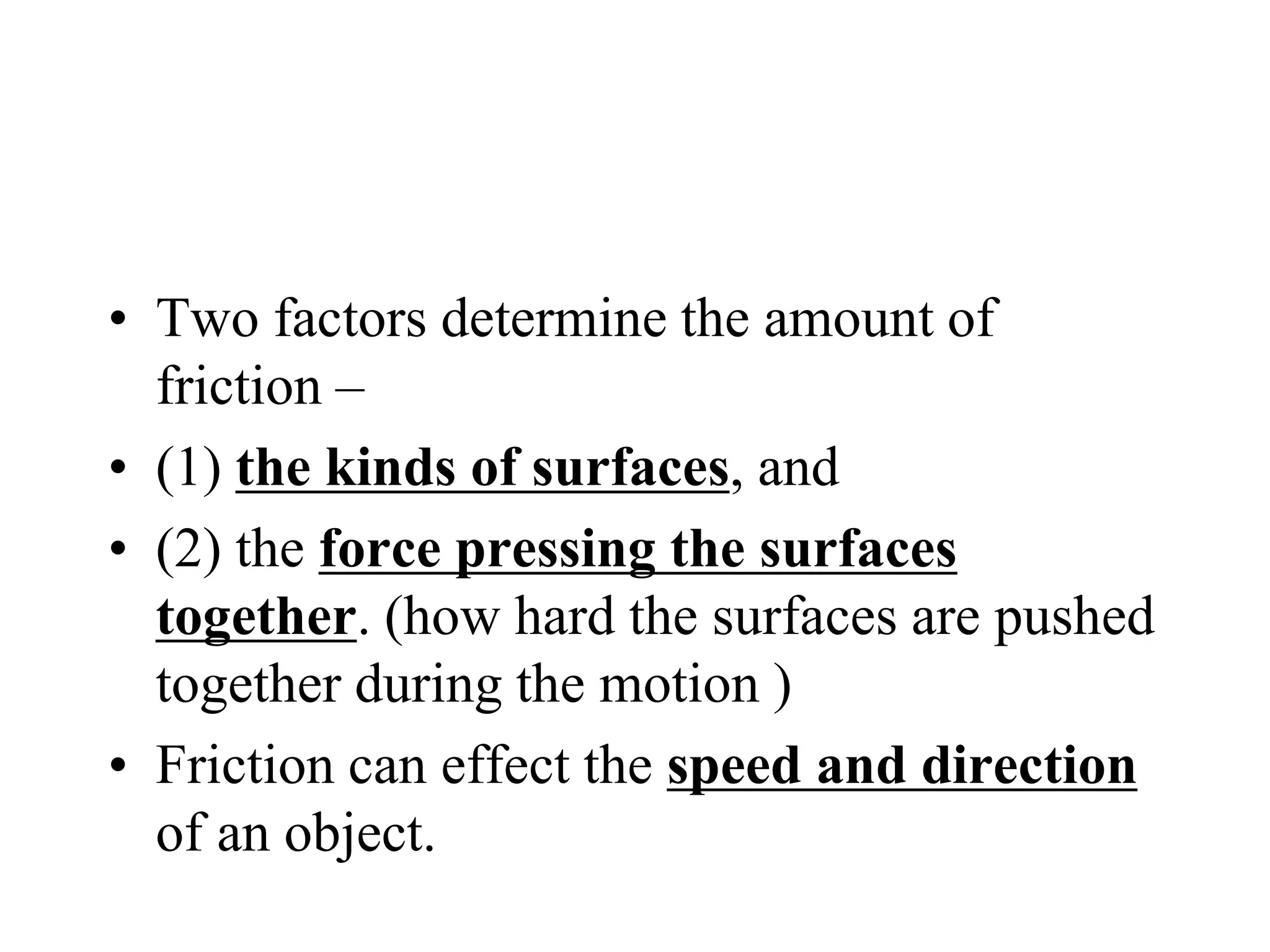 gravity and friction ppt | PPT