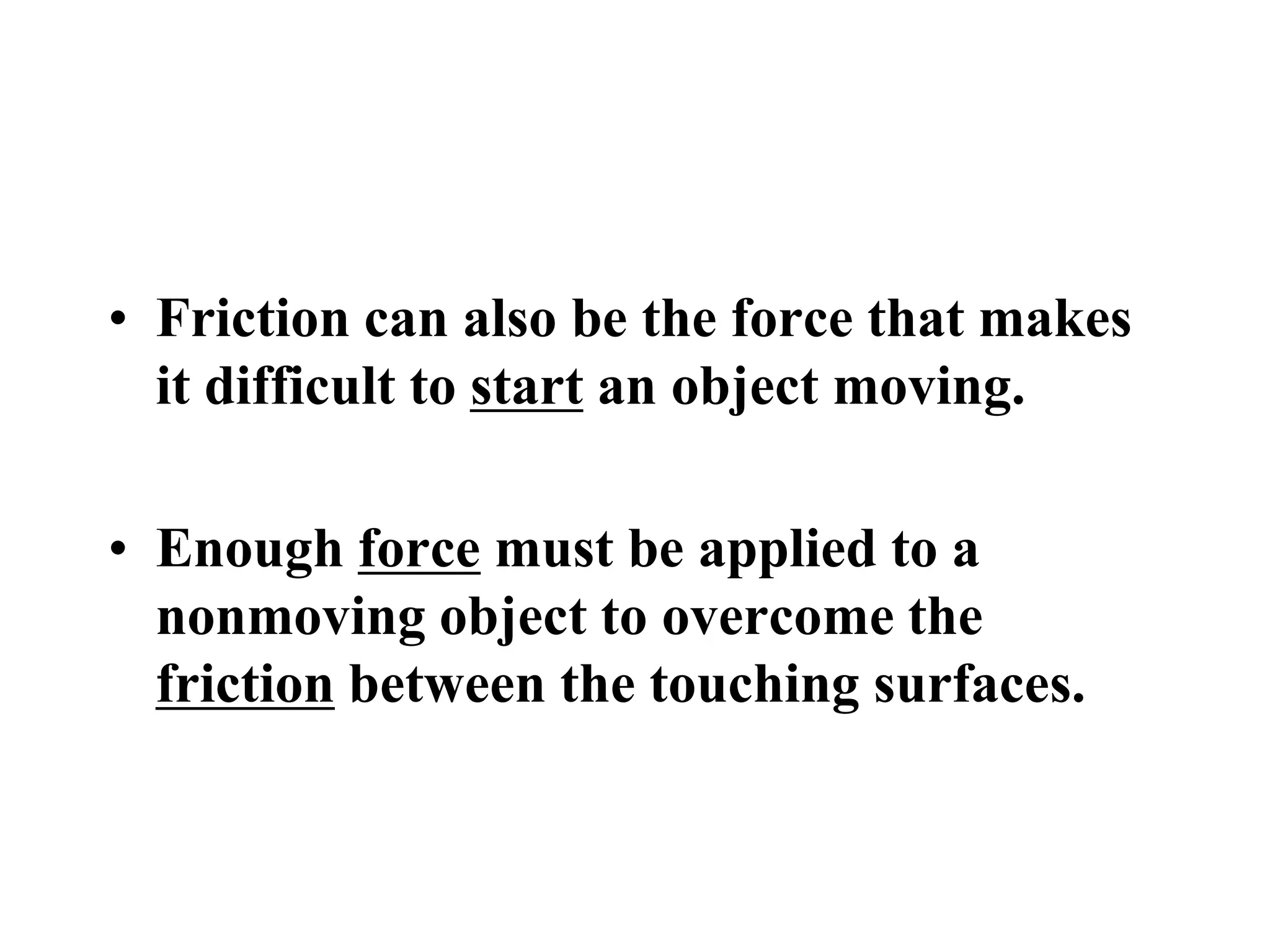 gravity and friction ppt | PPT