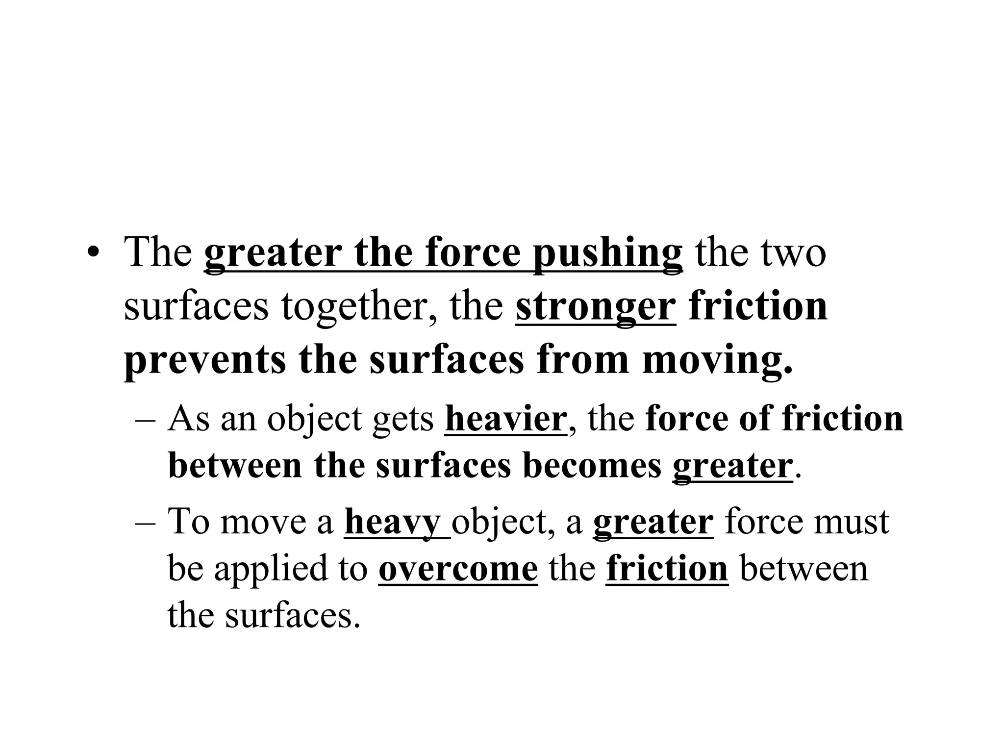 gravity and friction ppt | PPT