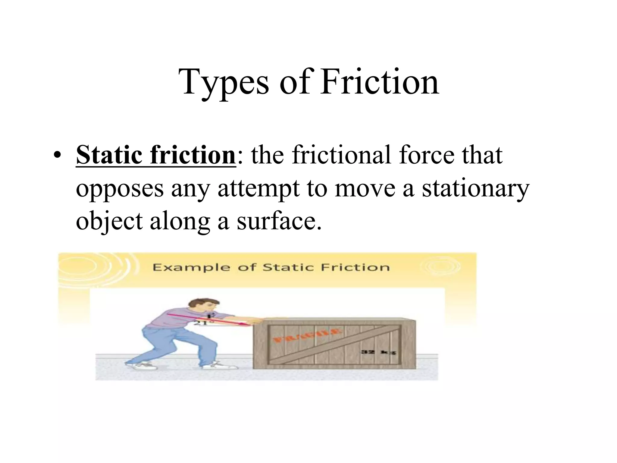 gravity and friction ppt | PPT