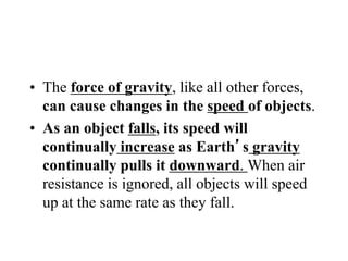 gravity and friction ppt | PPT
