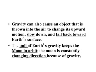 gravity and friction ppt | PPT