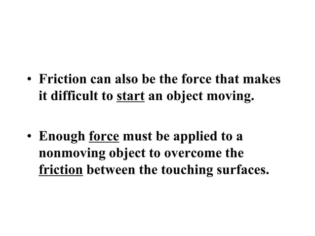 gravity and friction ppt | PPT