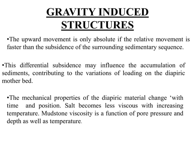 GRAVITY INDUCED STRUCTURES.pptx | Geology | Science