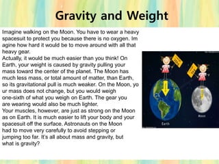 Gravity in the Solar System about the space and universe | PPTX