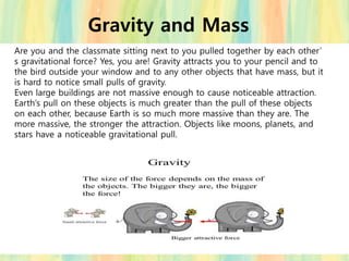 Gravity in the Solar System about the space and universe | PPTX