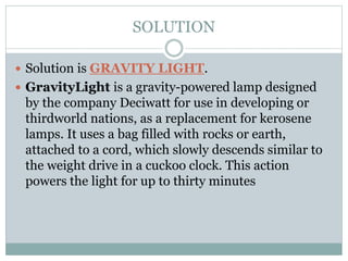 Gravity light | PPT