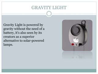 Gravity light | PPT