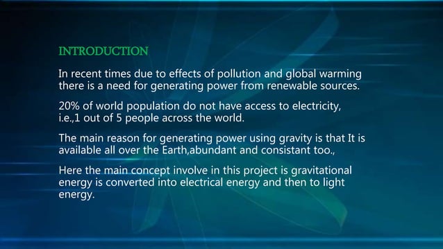 Gravity light | PPT