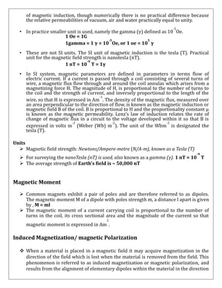 Gravity & magnetic methods in geology | PDF