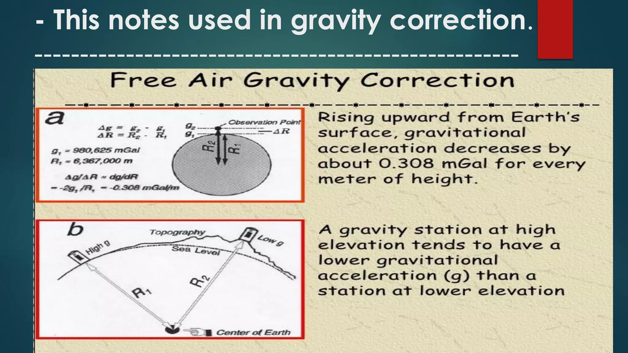 Gravity method | PDF