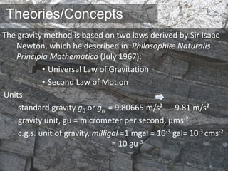 Gravity method report | PPTX