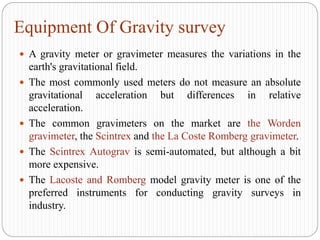 Gravity method | PPTX
