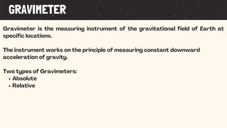 Gravity Survey Exploration Method, Gravity Anomalies , Gravity reduction , Gravity correction ...