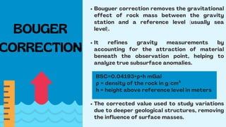 Gravity Survey Exploration Method, Gravity Anomalies , Gravity reduction , Gravity correction ...