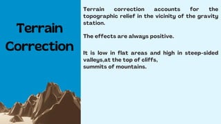 Gravity Survey Exploration Method, Gravity Anomalies , Gravity reduction , Gravity correction ...