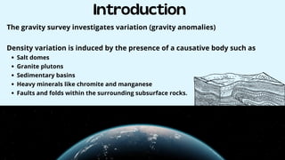 Gravity Survey Exploration Method, Gravity Anomalies , Gravity reduction , Gravity correction ...