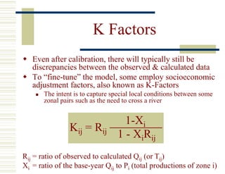 Gravity Model Calibration.ppt