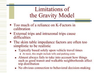 Gravity Model Calibration.ppt
