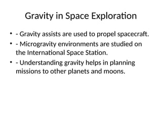 Gravity_Presentation.pptx_class 11_Theory and concept | PPT