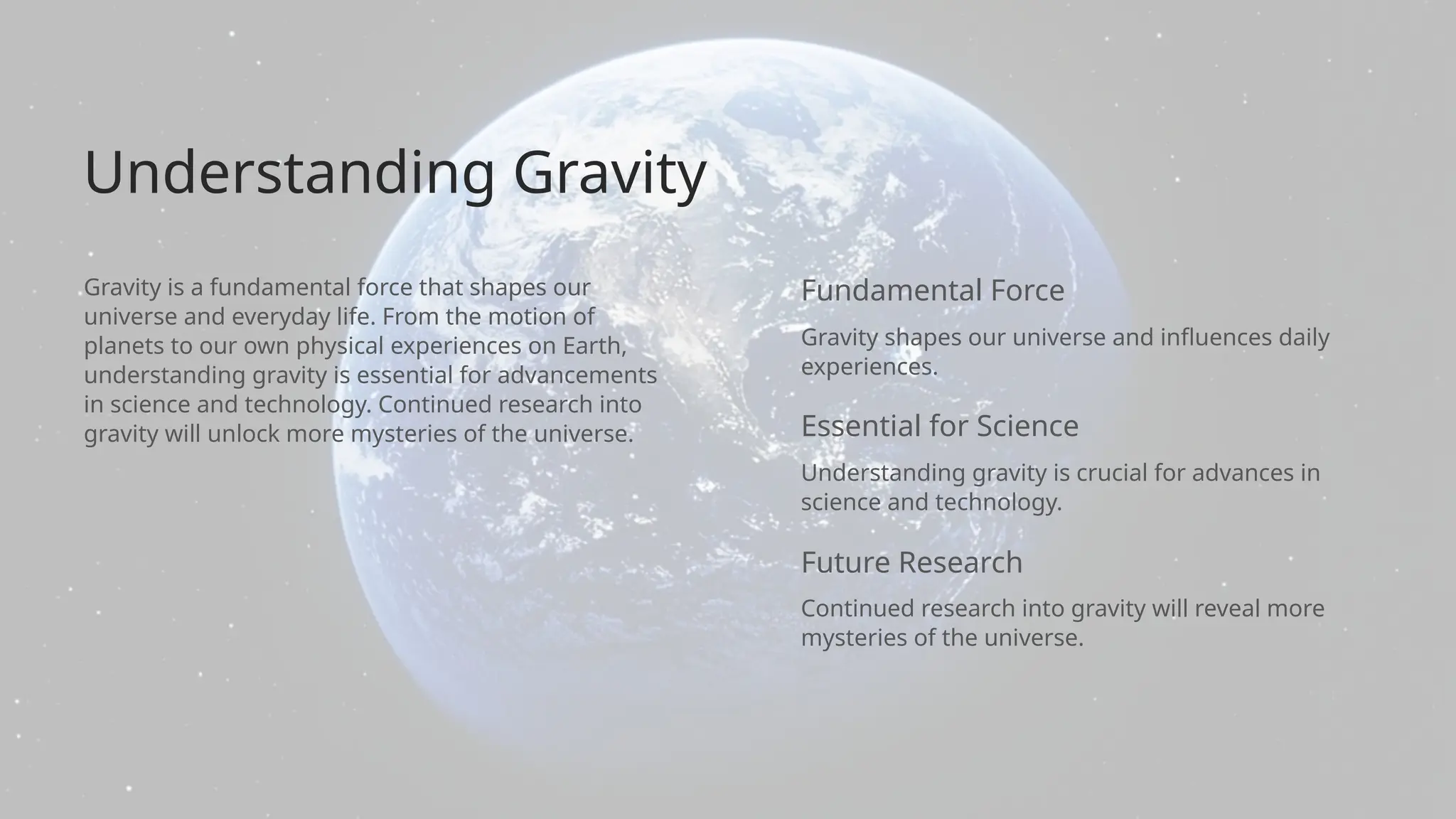 Gravity presentation a fundamental force.pptx
