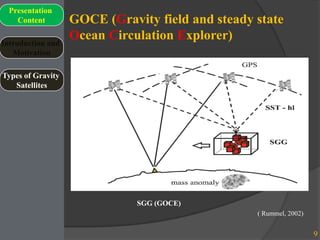 Gravity satellites case study gravity recovery and climate experiment ...