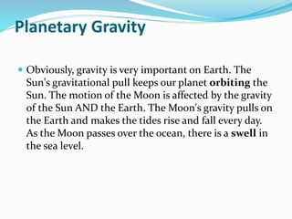 Gravity (science 6) | PPTX