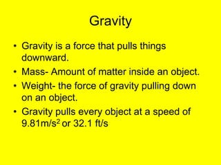 Gravity slideshare | PPT