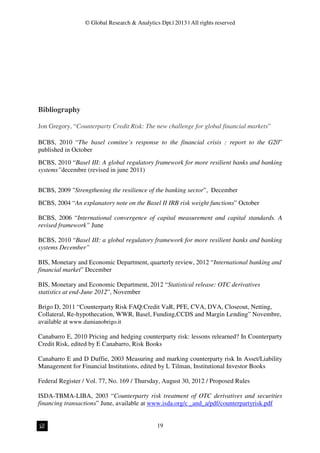 CVA Capital Charge under Basel III standardized approach | PDF