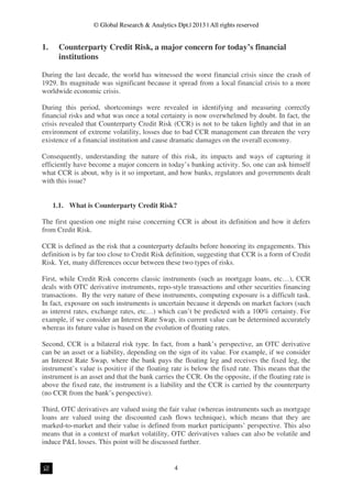 CVA Capital Charge under Basel III standardized approach | PDF