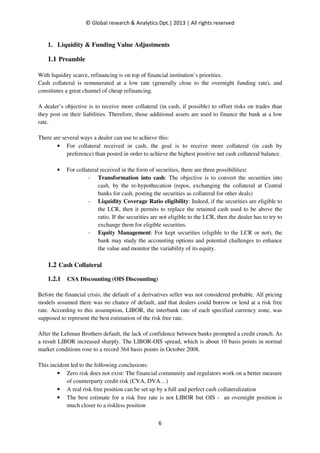 Collateral Optimization – Liquidity & Funding Value Adjustments, Best ...
