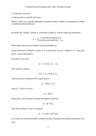 Basel II IRB Risk Weight Functions | PDF