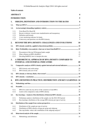RWA Density | What Lies Behind This Underrated Financial Ratio | PDF