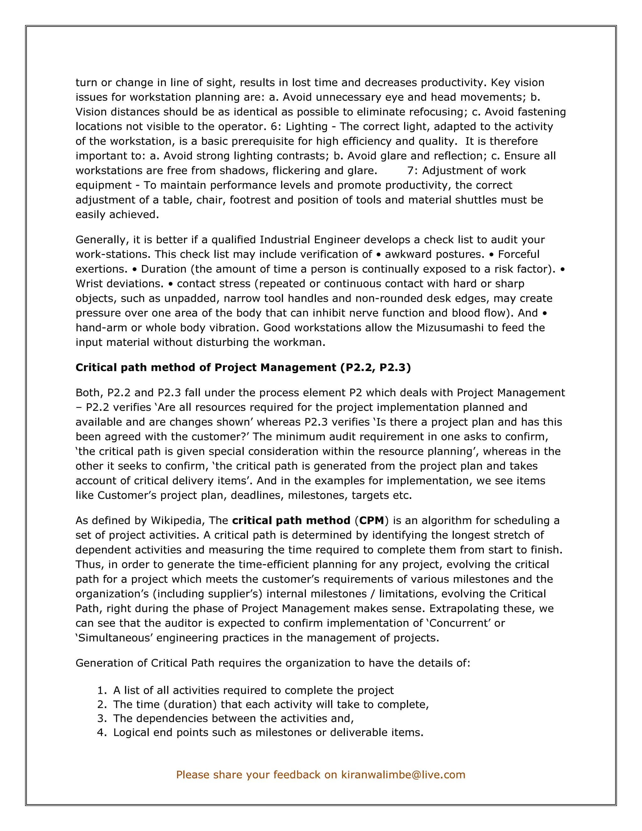 Gray areas of vda 6.3 process auditors | PDF