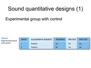 Powerpoint Presentation: research design using quantitative method | PPT